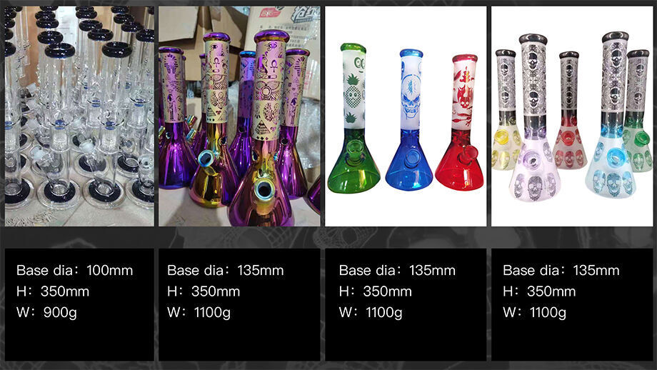 Wholesale Santa Claus Silicone Bong Glass Pocket Hand Pipe Glass Bong ...