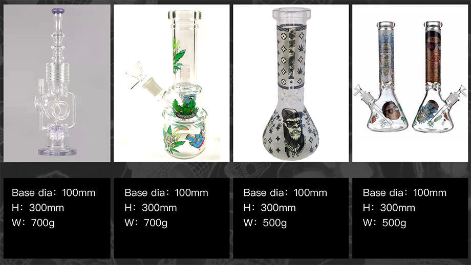 Wholesale Santa Claus Silicone Bong Glass Pocket Hand Pipe Glass Bong ...