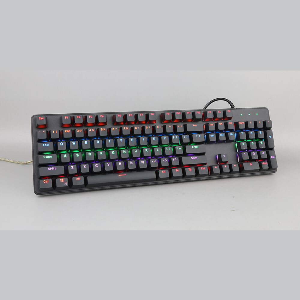 2024 Cheap Model Bst-602 Wired Usb 104keys Real Mechanical Keyboard ...