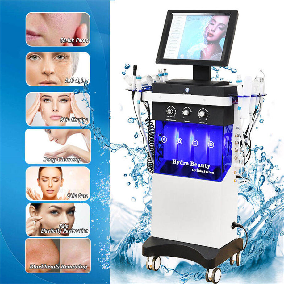 Buy Wholesale China 12 In 1 Function Hydra Facial Machine Hydro Wonder Tips Hydra Dermabrasion ...