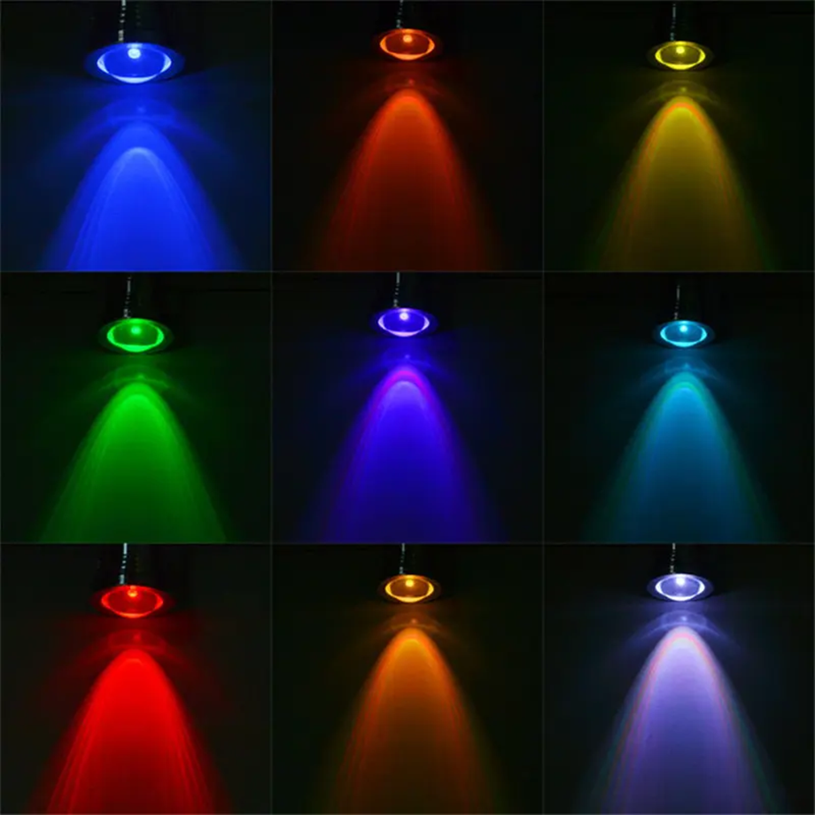 10w Rgb Led Underwater Light Ac/dc 12v Waterproof Ip68 Landscape Pond ...