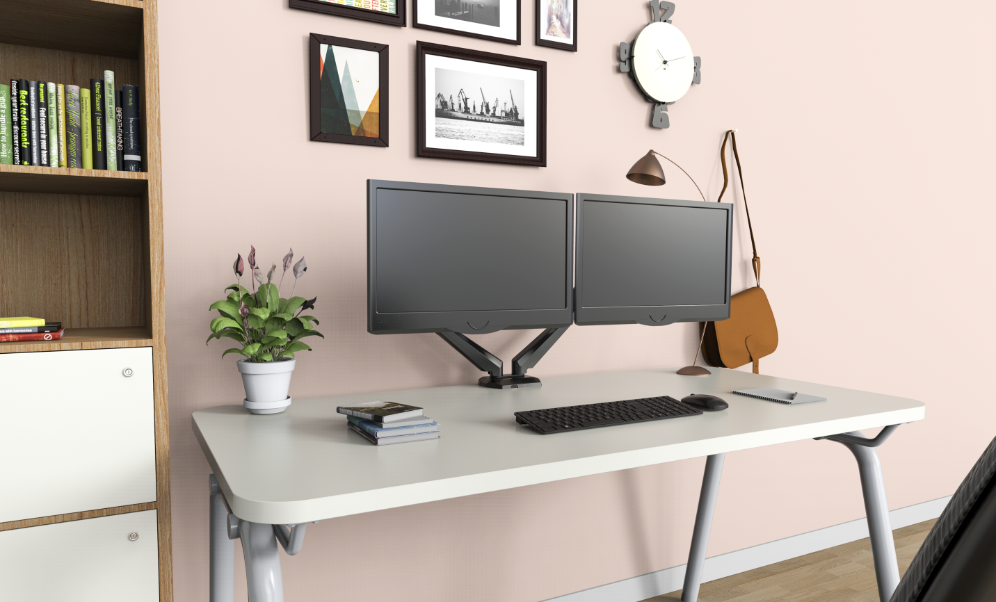 Buy Wholesale China V-mounts Durable Monitor Desk Mounts Adjustable ...