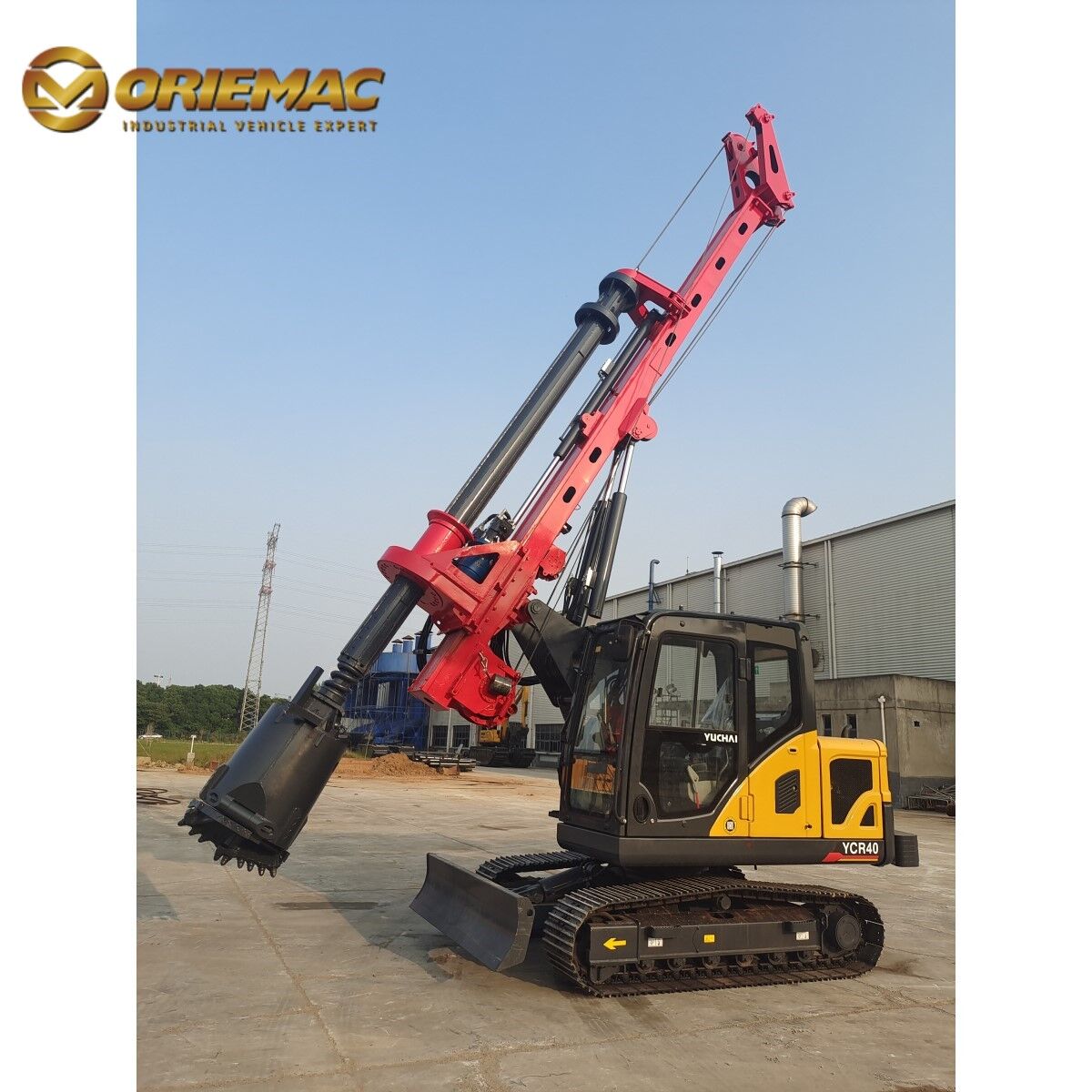 Buy Wholesale China Yuchai 15m Depth Rotary Drilling Rig Ycr40 With ...