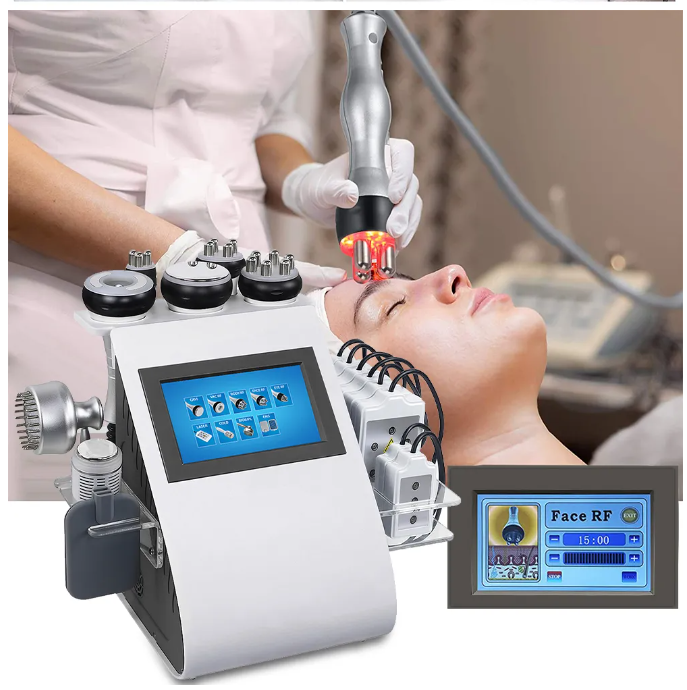 Vacuum Ultrasonic Cavitation Slimming Machine 9 In 1 For Weight Loss ...