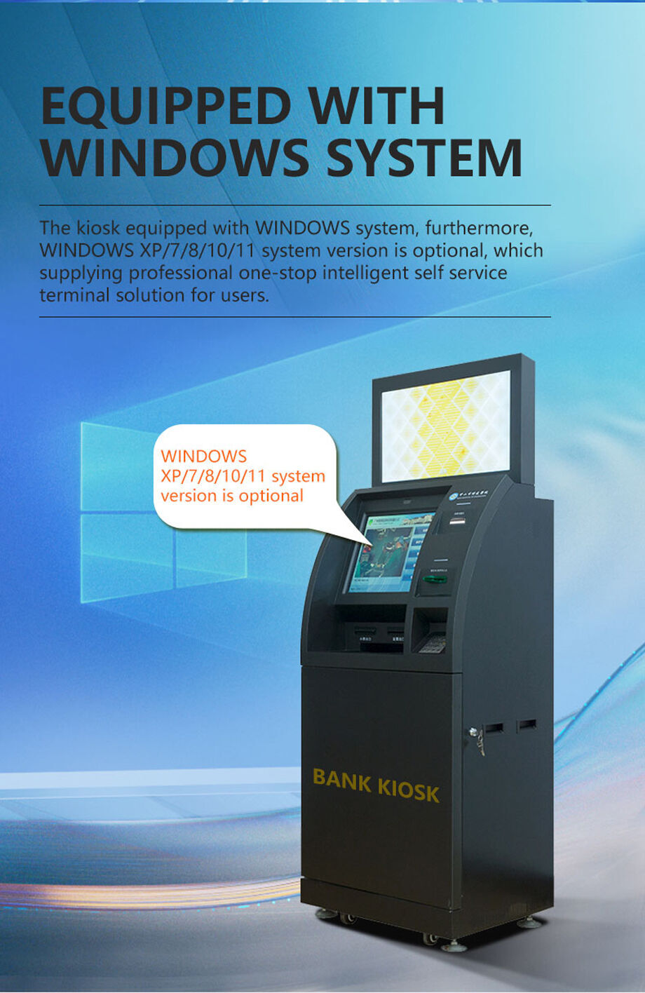 Self Service Interactive Kiosk Cash Deposit Atm Machines Deposit ...