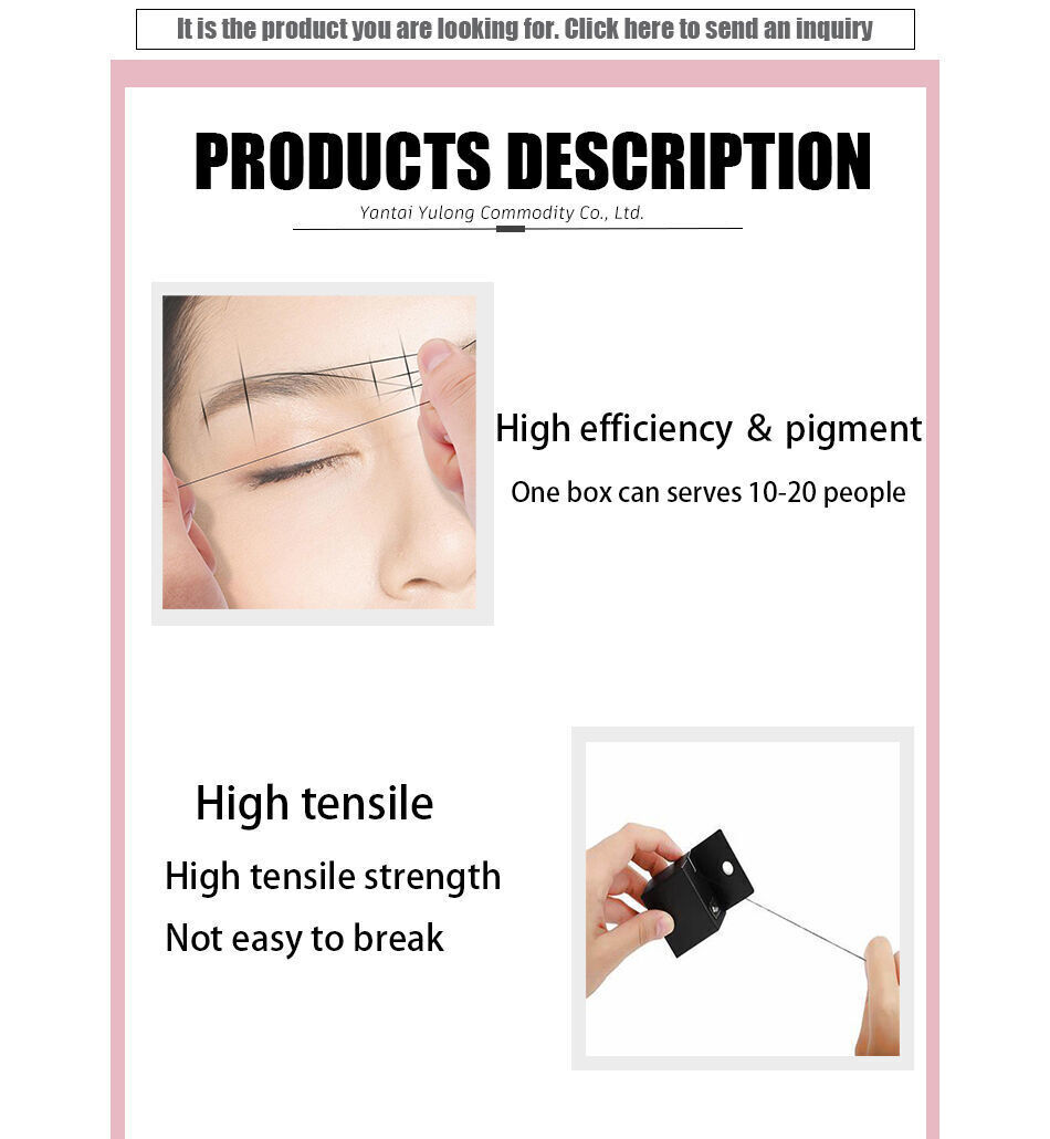 Buy Wholesale China Marking Symmetrical Eyebrows Pre-inked Microblading String Brow Mapping ...