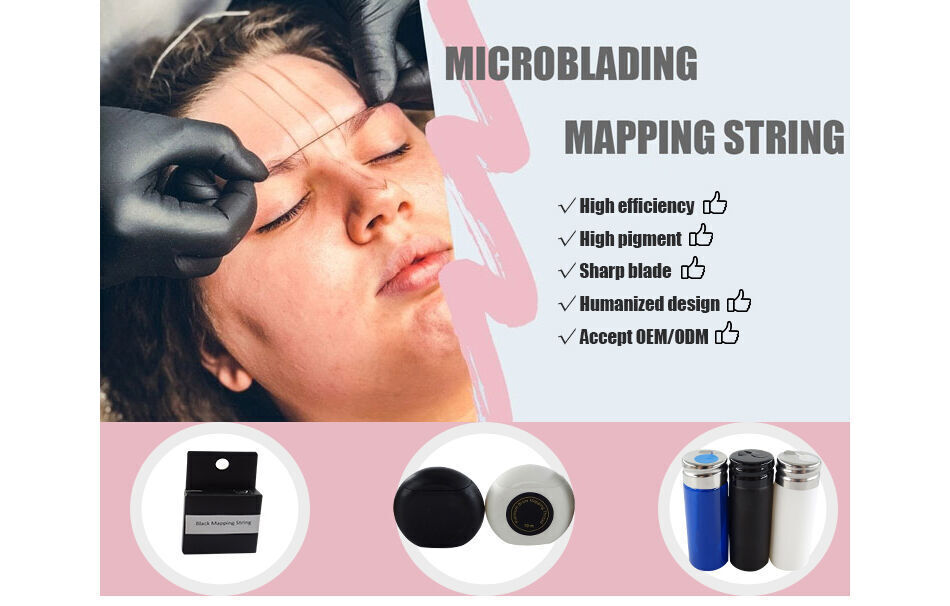 Buy Wholesale China Marking Symmetrical Eyebrows Pre-inked Microblading ...