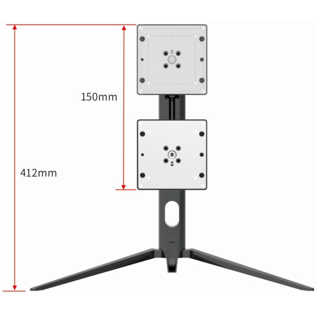Metal Adjustable Stand For Gaming Display Office Monitor Pc Monitor Aio ...