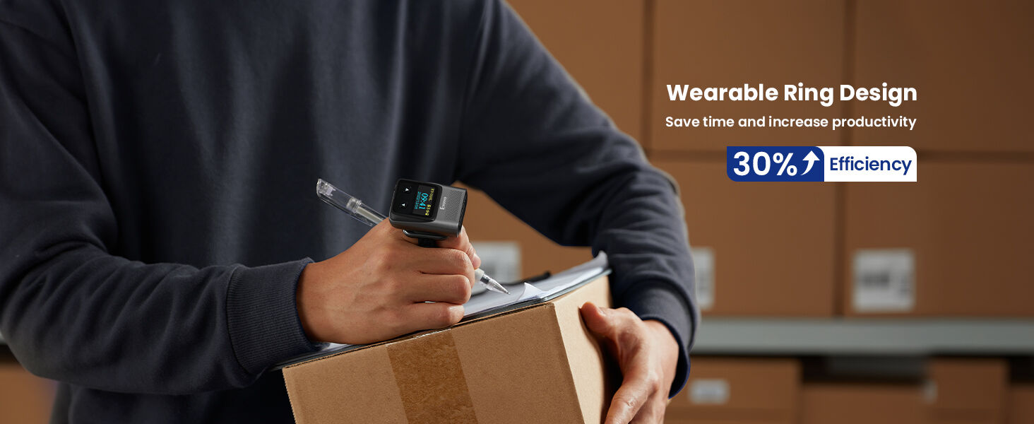 Eyoyo High Quality Mini 1d Wearable Wireless Bluetooth Finger Bar Code ...