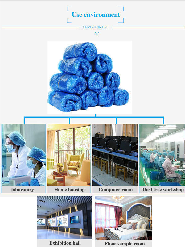 Buy Wholesale China Disposable Cpe Plastic Free Size Shoe Cover ...