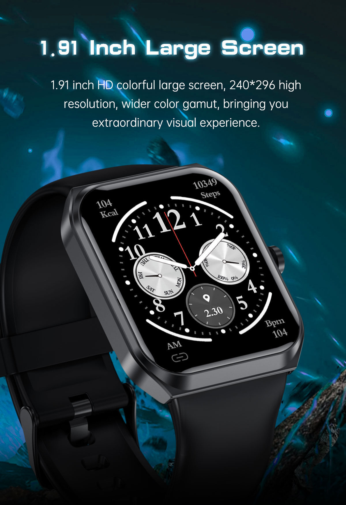 Buy Wholesale China Wholesale Smart Watch 2024 New Arrivals 1.91inch Bt ...