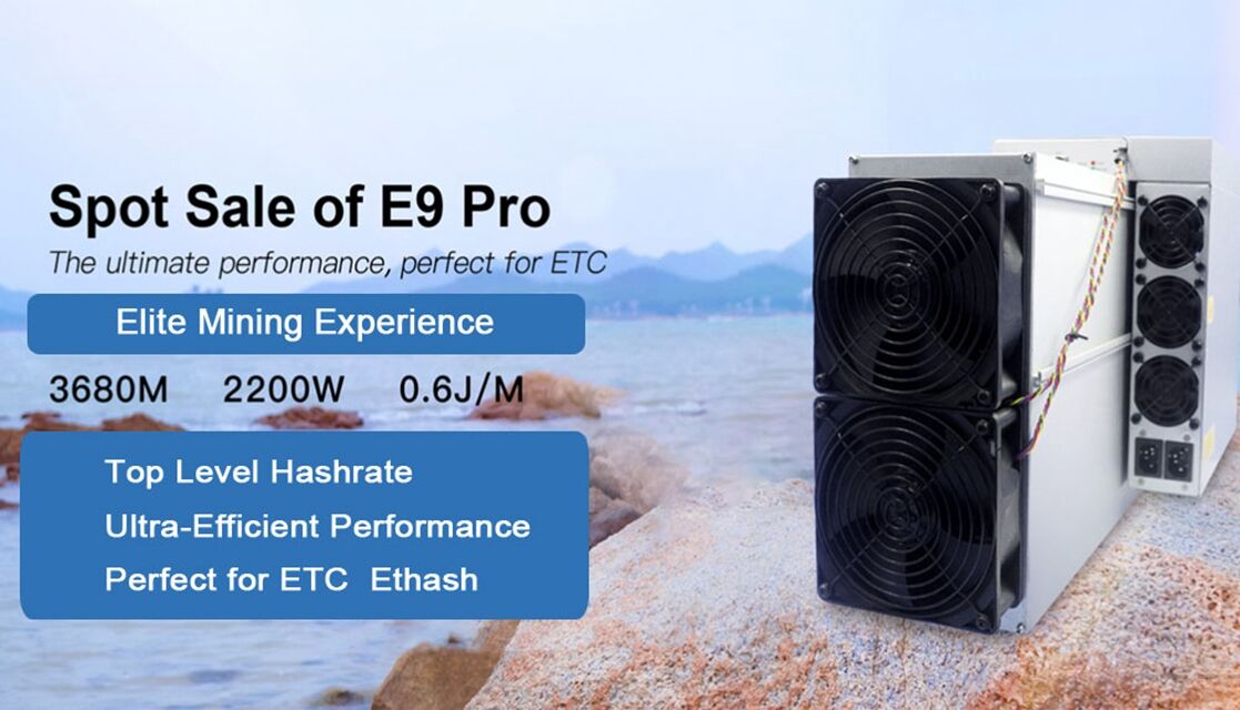 In Stock New Antminer E9 Pro Etc Miner Bitmain E9 Pro 3780m 3680m 3580m ...