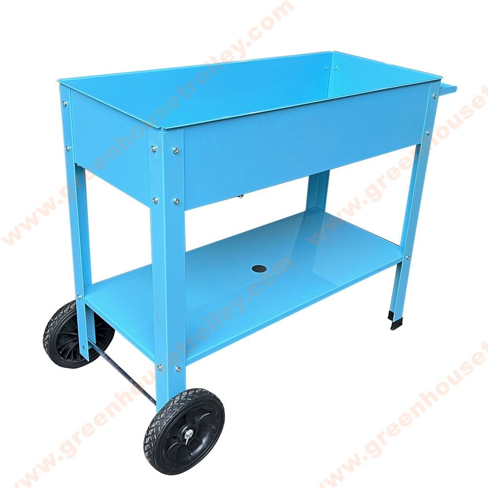 Buy Wholesale China Mobile Planter Box Elevated On Wheels Portable ...