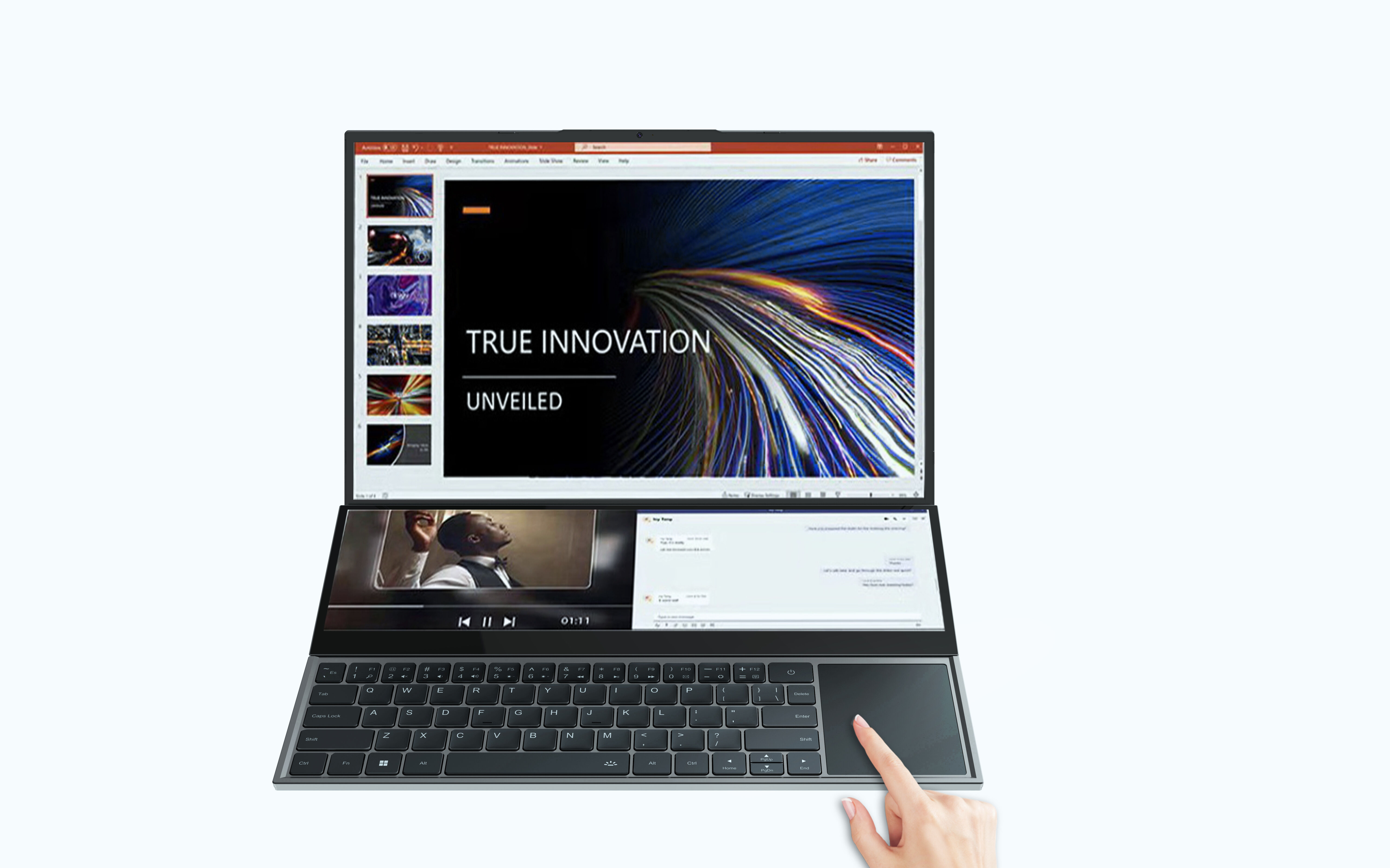 Buy Wholesale China Portable I7 Fhd 60hz 16" Double Screen With 14 ...