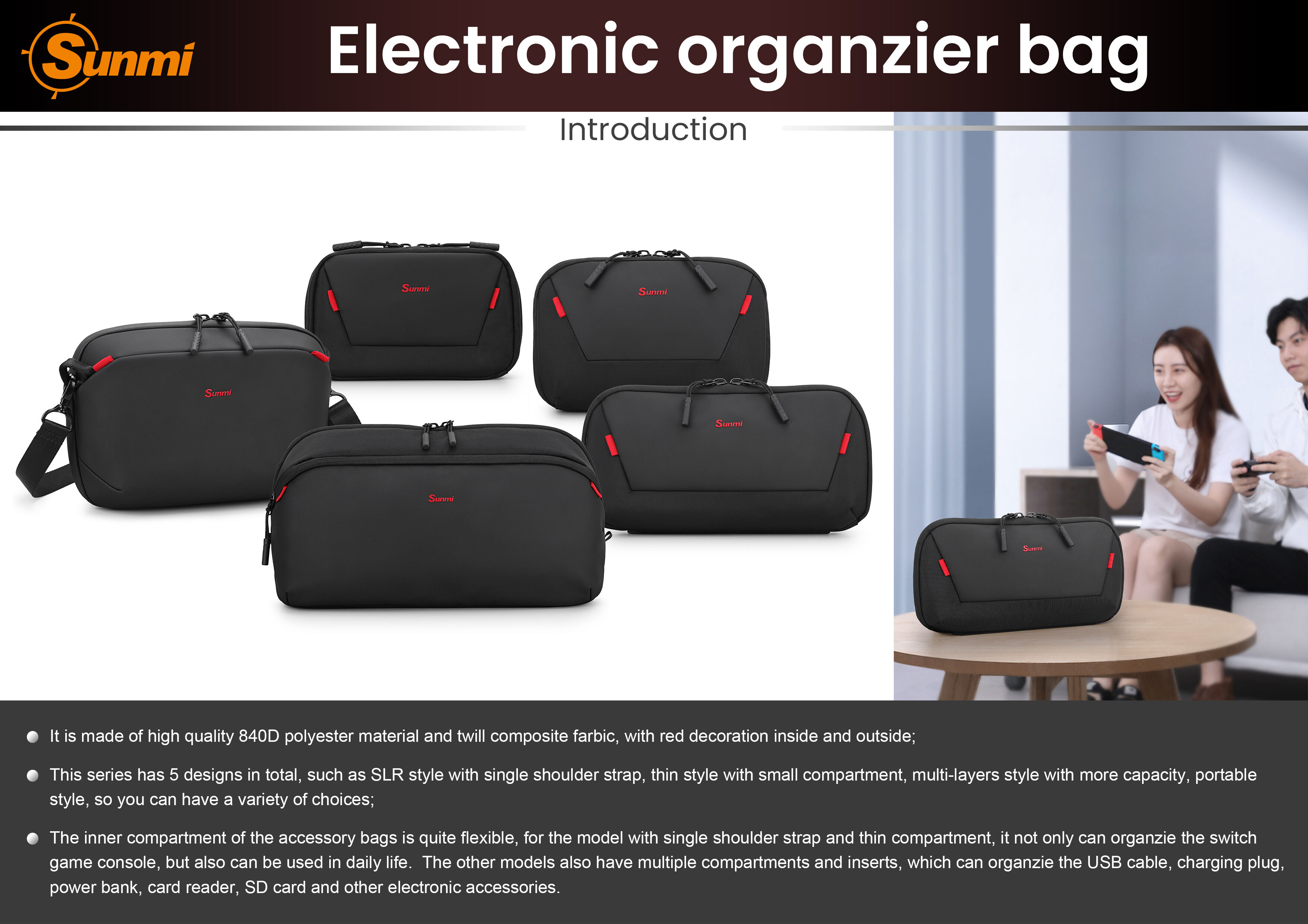 Buy China Wholesale Travel Carrying Case Pouch For Console ...