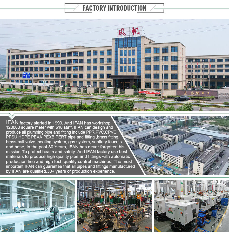 Ifan Hot Selling Ppr Union Plumbing Materials Polypropylene Ppr Pipes ...