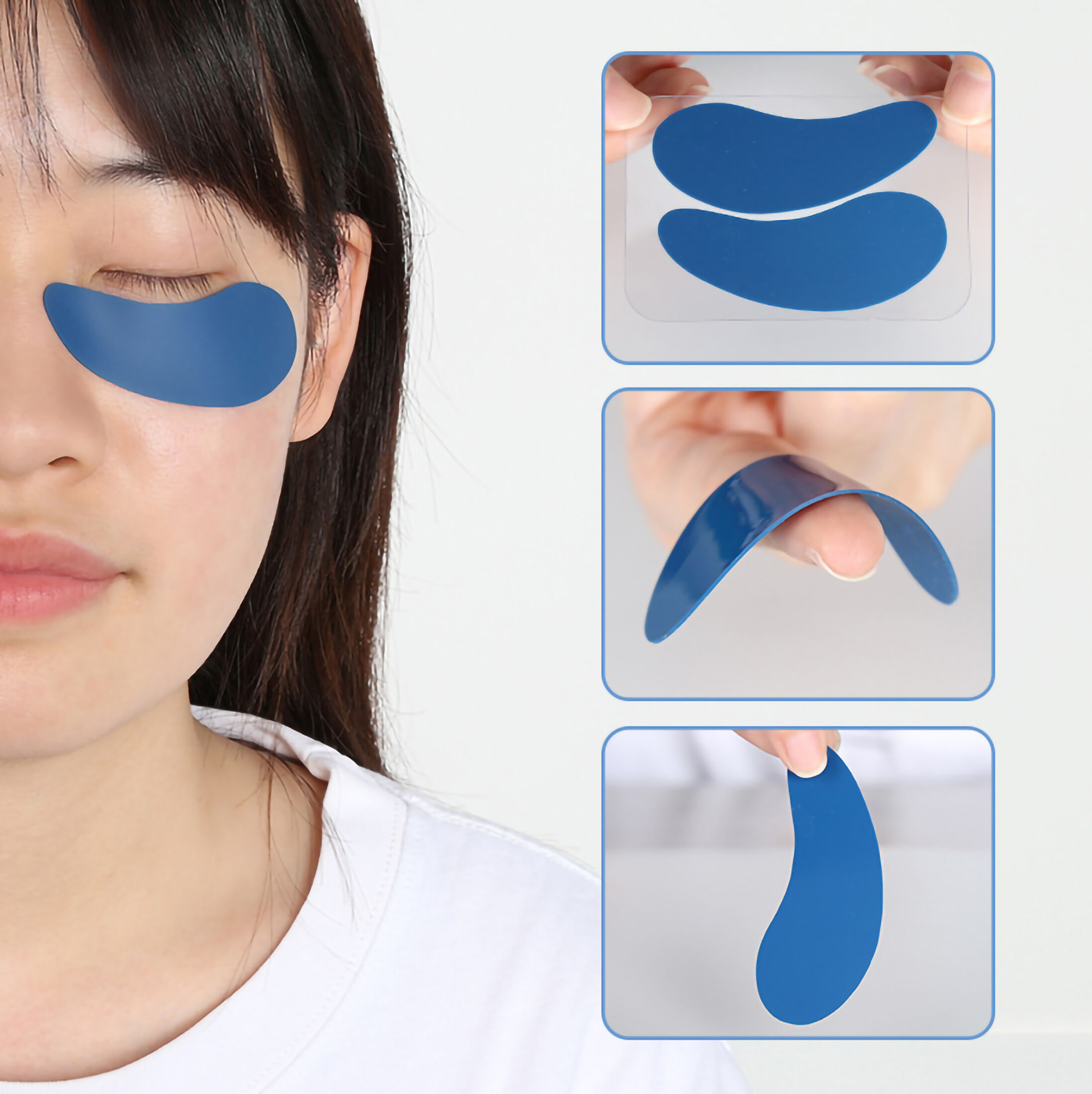 Silicone Eye Patches Reusable Silicone Eye Patch With Customized Logo ...