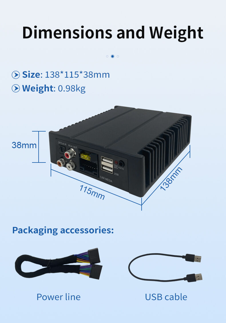 Plug And Play 12v 4*80w Car Dsp Amplifier For Android System Car Radio ...