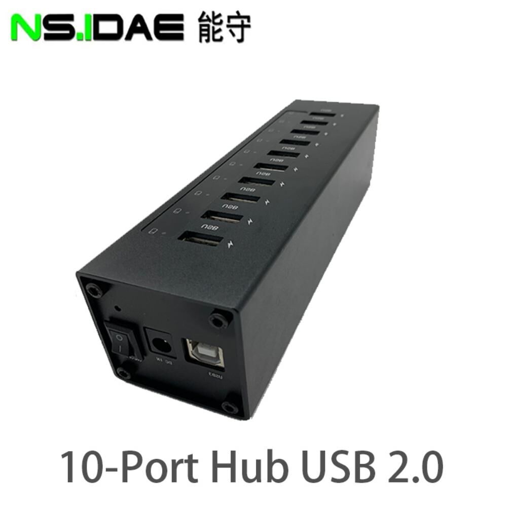 Factory Direct High Quality China Wholesale Portable 10-port Usb2.0 Hub ...
