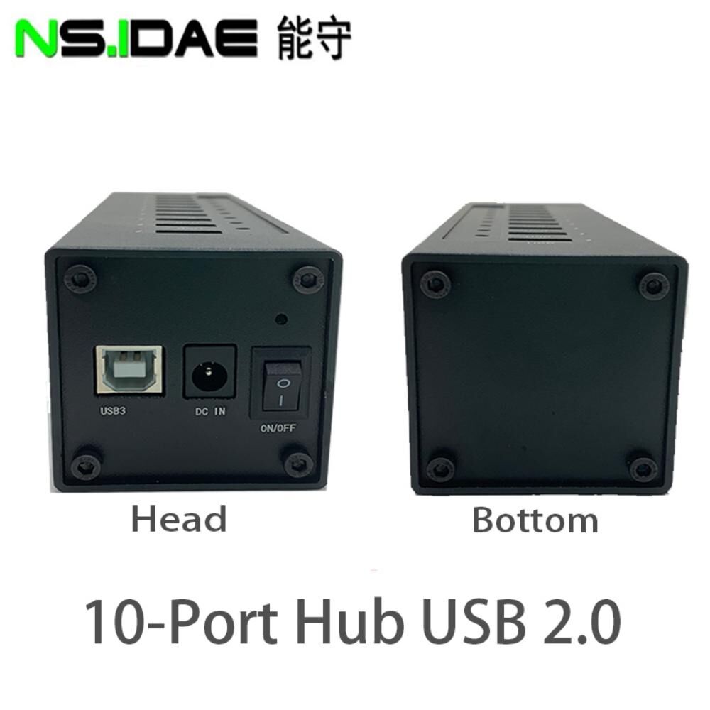 Factory Direct High Quality China Wholesale Portable 10-port Usb2.0 Hub ...