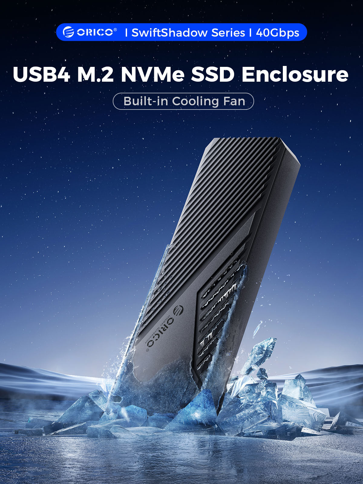 Buy Wholesale China Orico Usb 4 40gbps M.2 Nvme Ssd Enclosure With ...