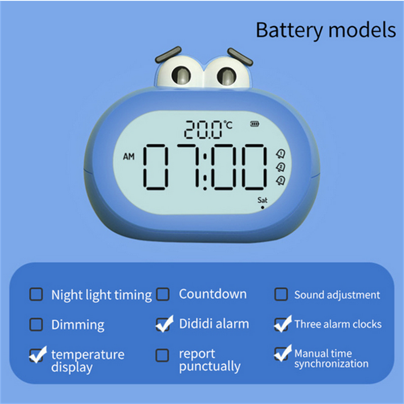 Buy Wholesale China Mu Children Cartoon Mini Alarm Clock Big Mouth ...