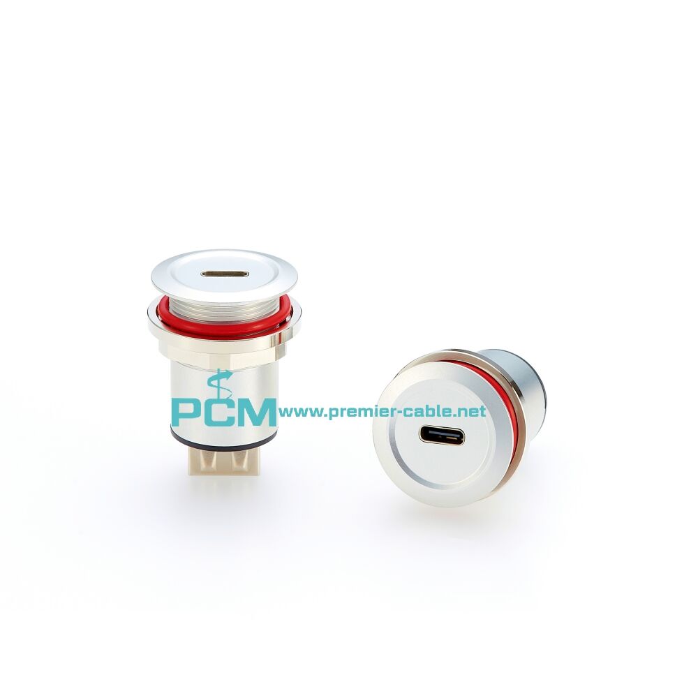 Buy Wholesale China Usb C To Usb A Round Panel Mount Adapter Usb C Jack ...