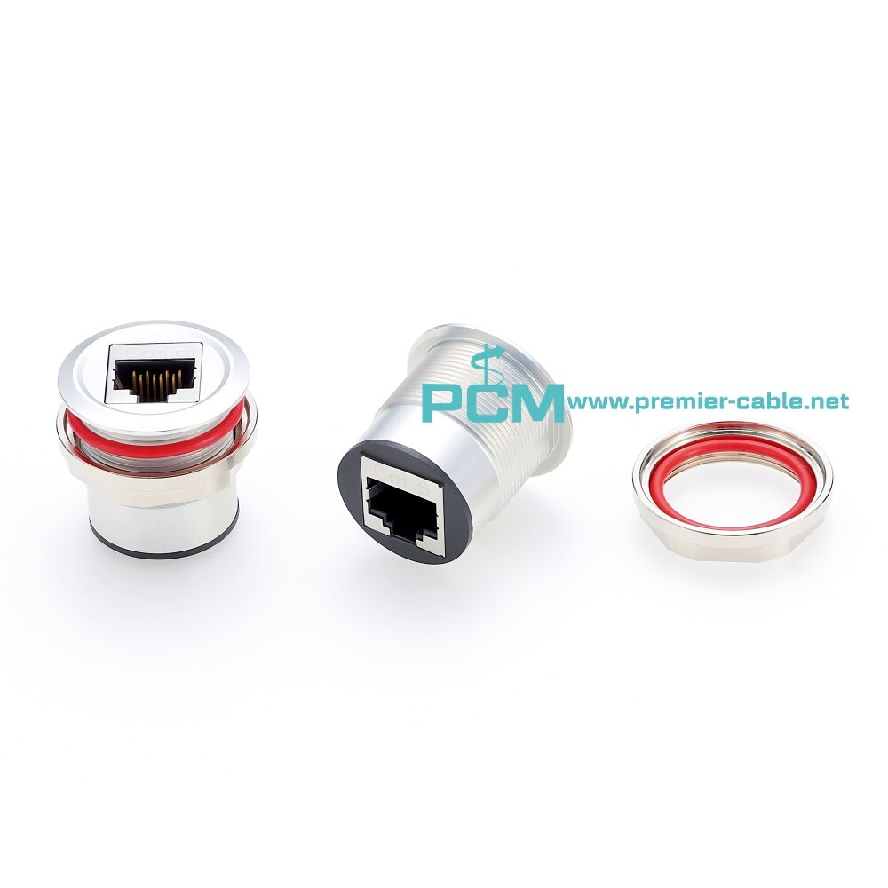 Buy Wholesale China Female To Female Panel Mount Rj45 Connector Cat6&5 ...