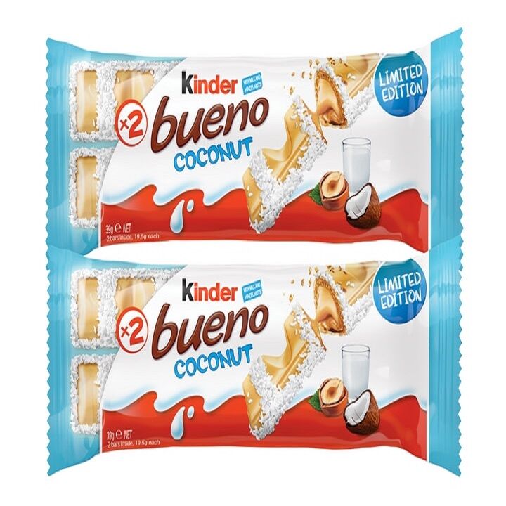 Bulk Buy United States Wholesale Kinder Bueno Coconut - 39g $1.32 from ...
