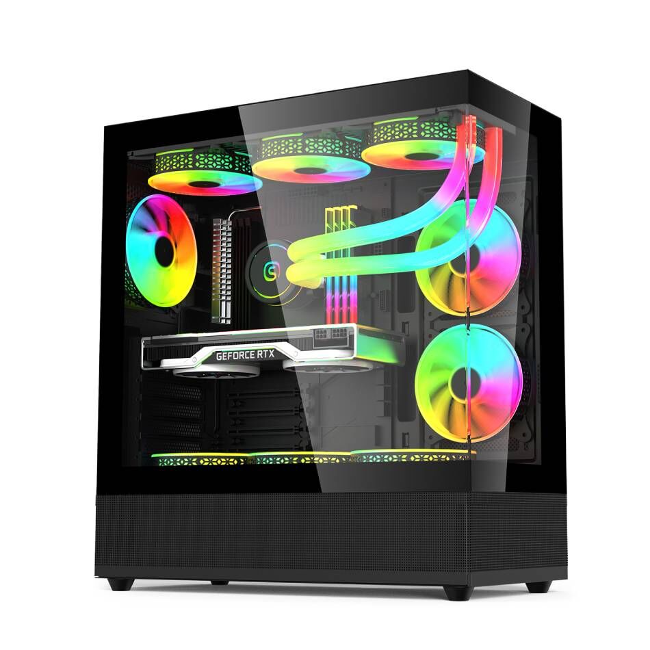 Newest Design High Range Steel Mid Tower Pc Cabinet Matx Pc Case Gaming ...