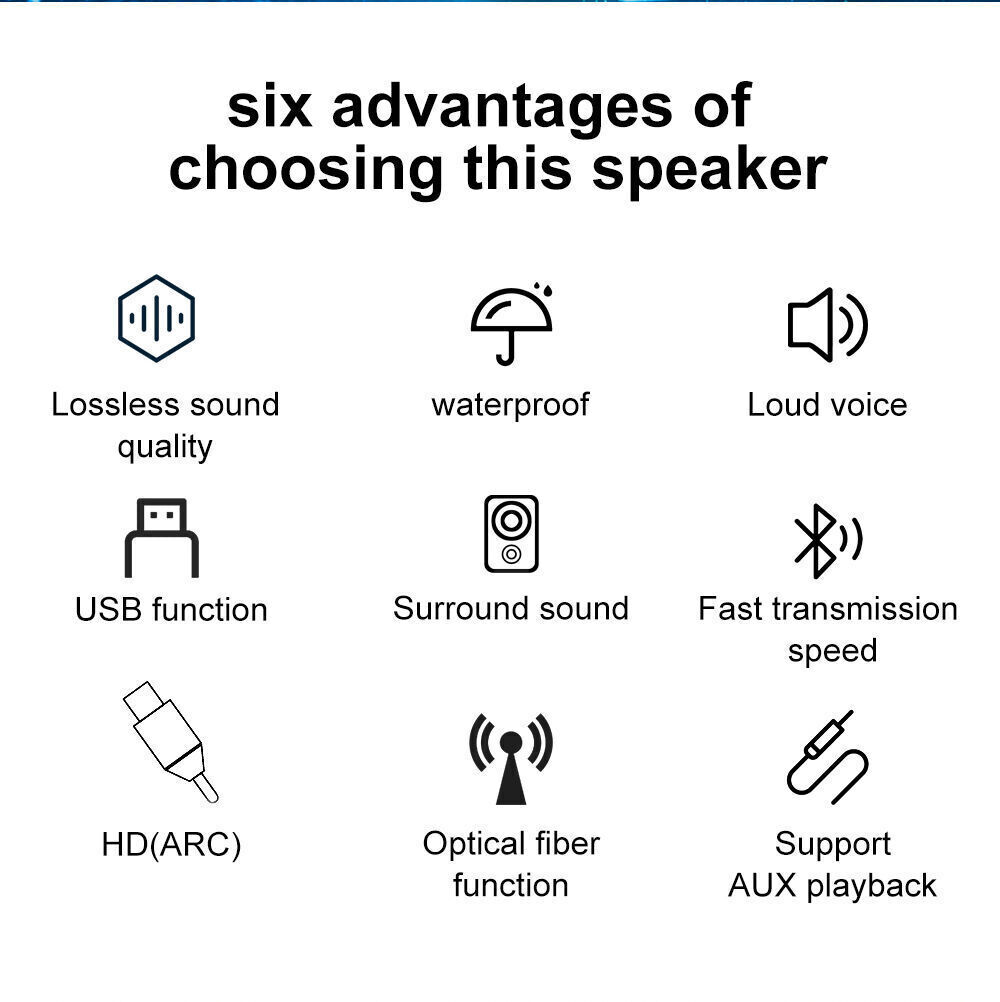 Oem/odm Wireless Karaoke Microphone 80w Rms 2.1ch Sound Bar Subwoofer ...