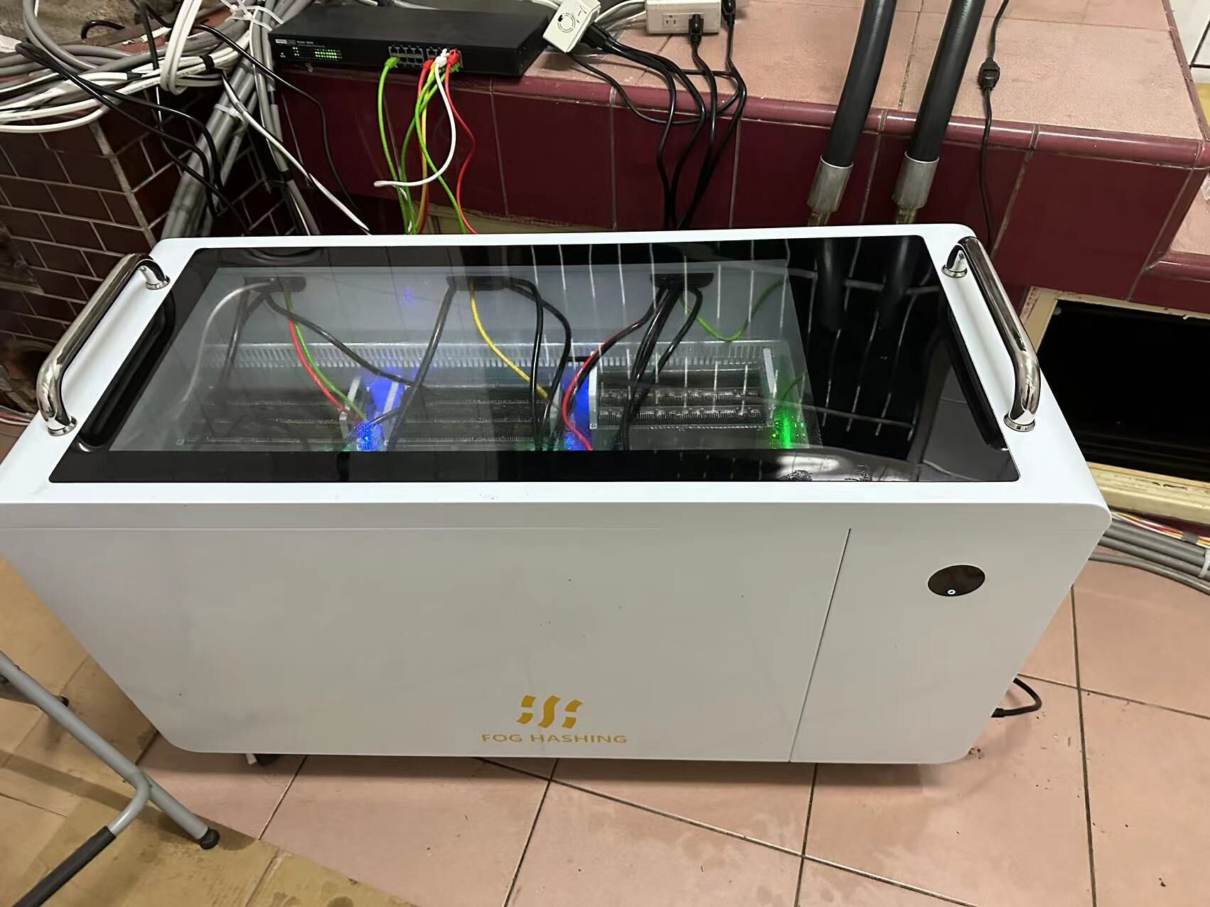 Foghashing Immersion Cooling Kit C6 Home Mining Hold 6 Pcs Antminers ...