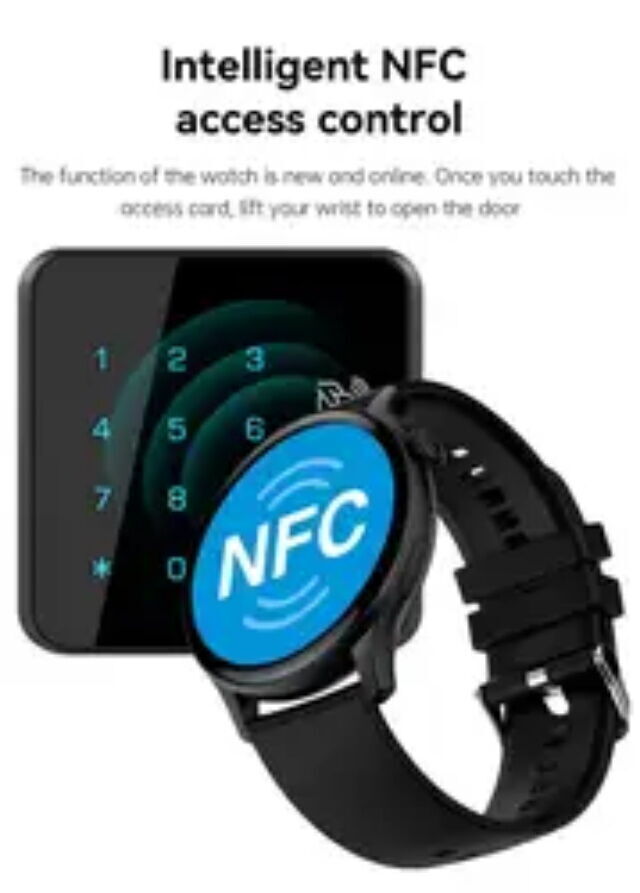 Buy Wholesale China Digital Bluetooth Call Watches & Nfc Round Screen ...
