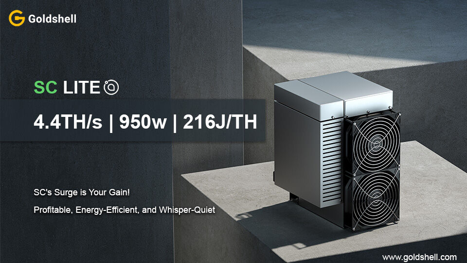 Buy Wholesale China Goldshell Sia Coin Asic Miner Sc Lite 4.4t 950w ...