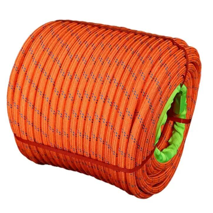Buy Wholesale China Outdoor Safety Rope Polyester Safety Braided Rope ...