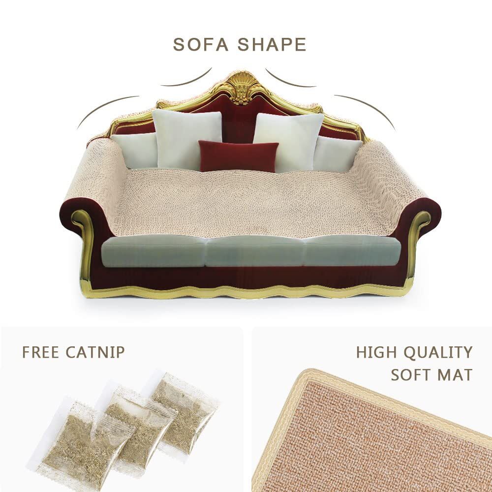 Buy Wholesale China Royal Cat Scratcher Couch - Thick Cardboard Cat ...