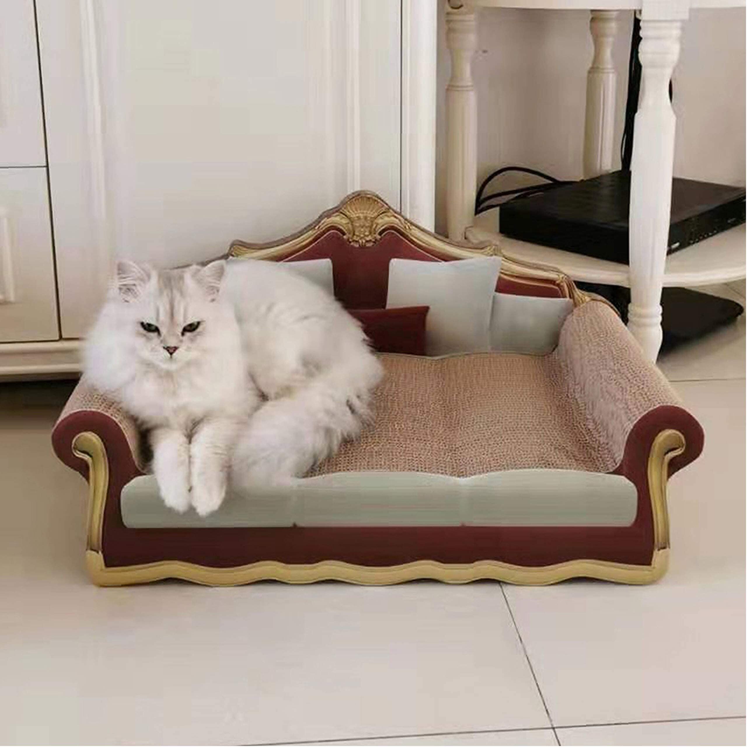 Buy Wholesale China Royal Cat Scratcher Couch - Thick Cardboard Cat ...