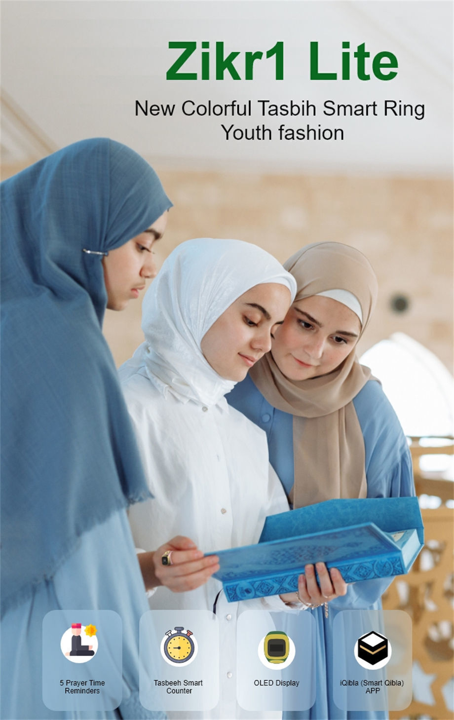 Smart Muslim Islamic Oem Electronic Zikr Counter Digital Azan Alarm ...