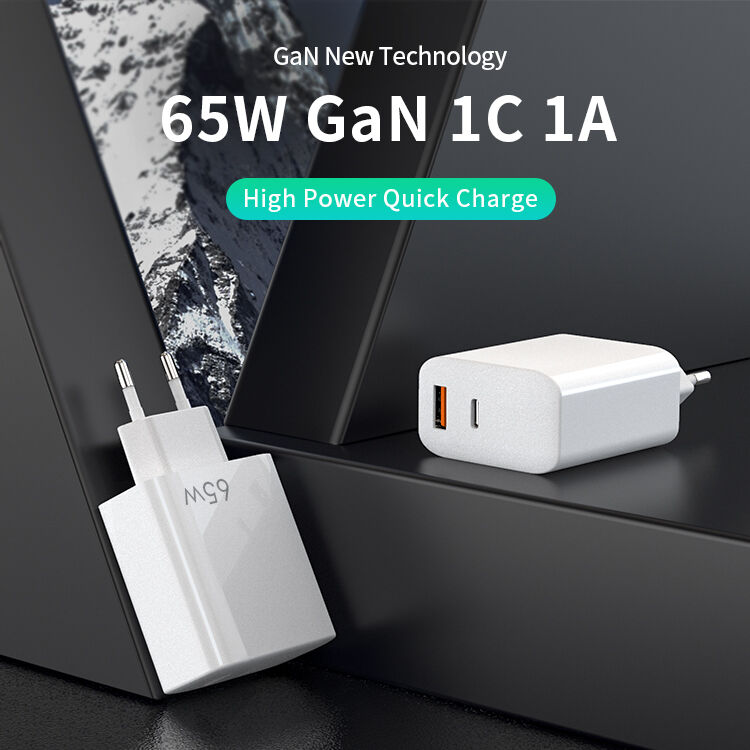 Buy Wholesale China Good She Gan 65w Ce Uk Plug Power Delivery 3.0 Usb Adapter 1a 1c & Gan 65w ...