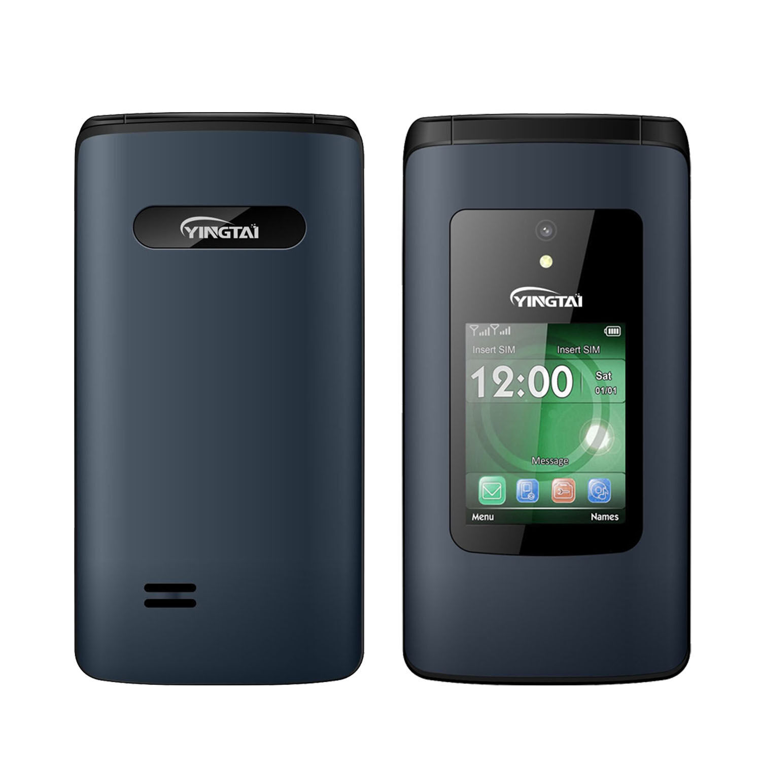 Buy Wholesale China 2024 Classic 4g Flip Mobile Phone With Dual Scren ...