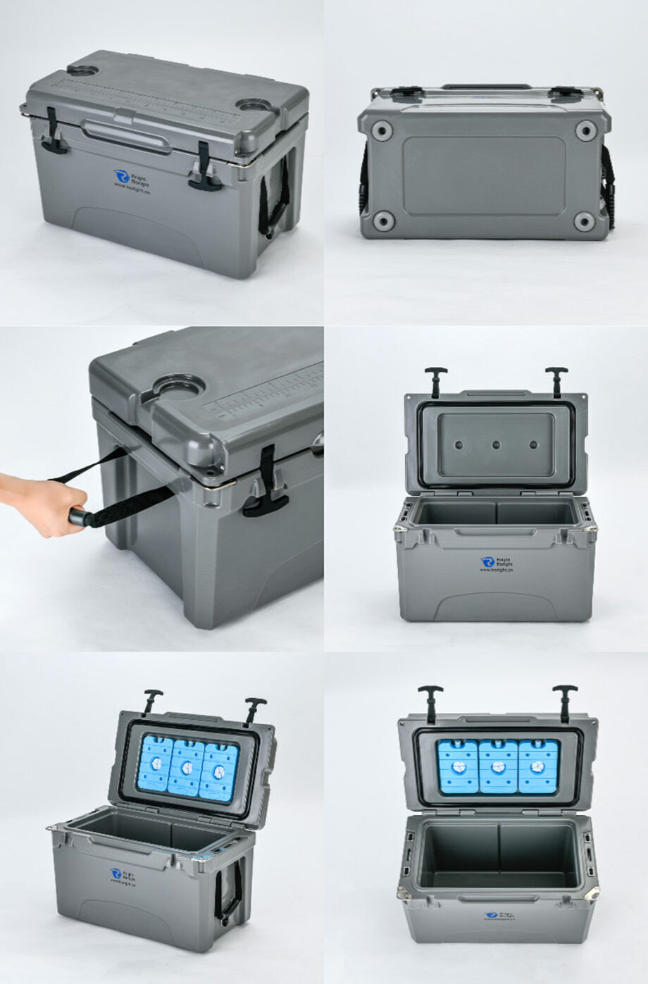 Buy Wholesale China Ico 52qt Ice Cooler Box Big Ice Chest Cooler Box ...