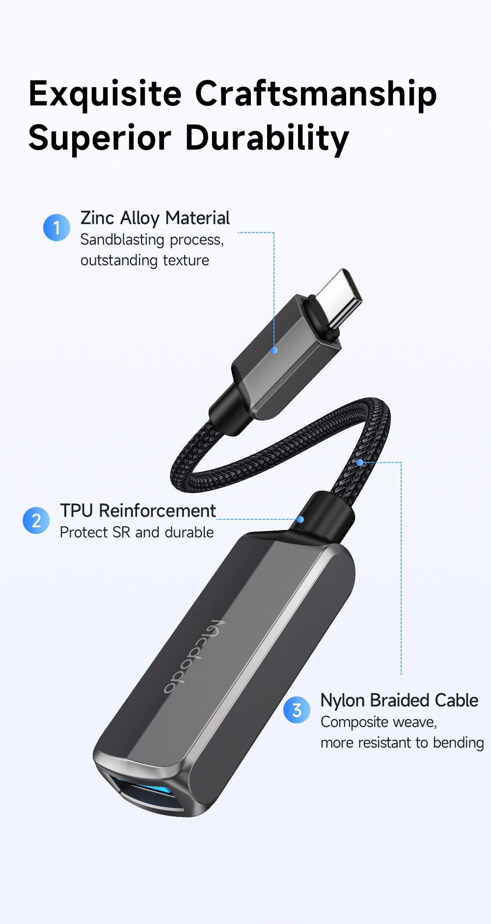 Buy Wholesale China Mcdodo 283 New Usb 3.0 Type C To Usb C + Usb Otg ...
