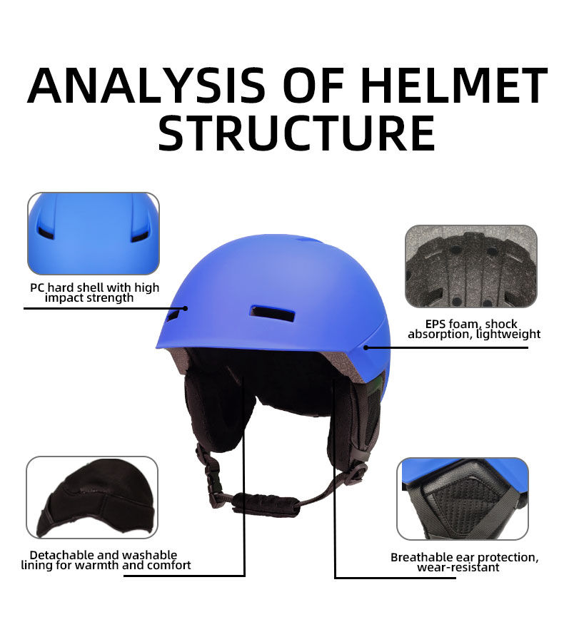 Buy Wholesale China Adjustable Soft Outdoor Snowboarding Helmets Custom ...