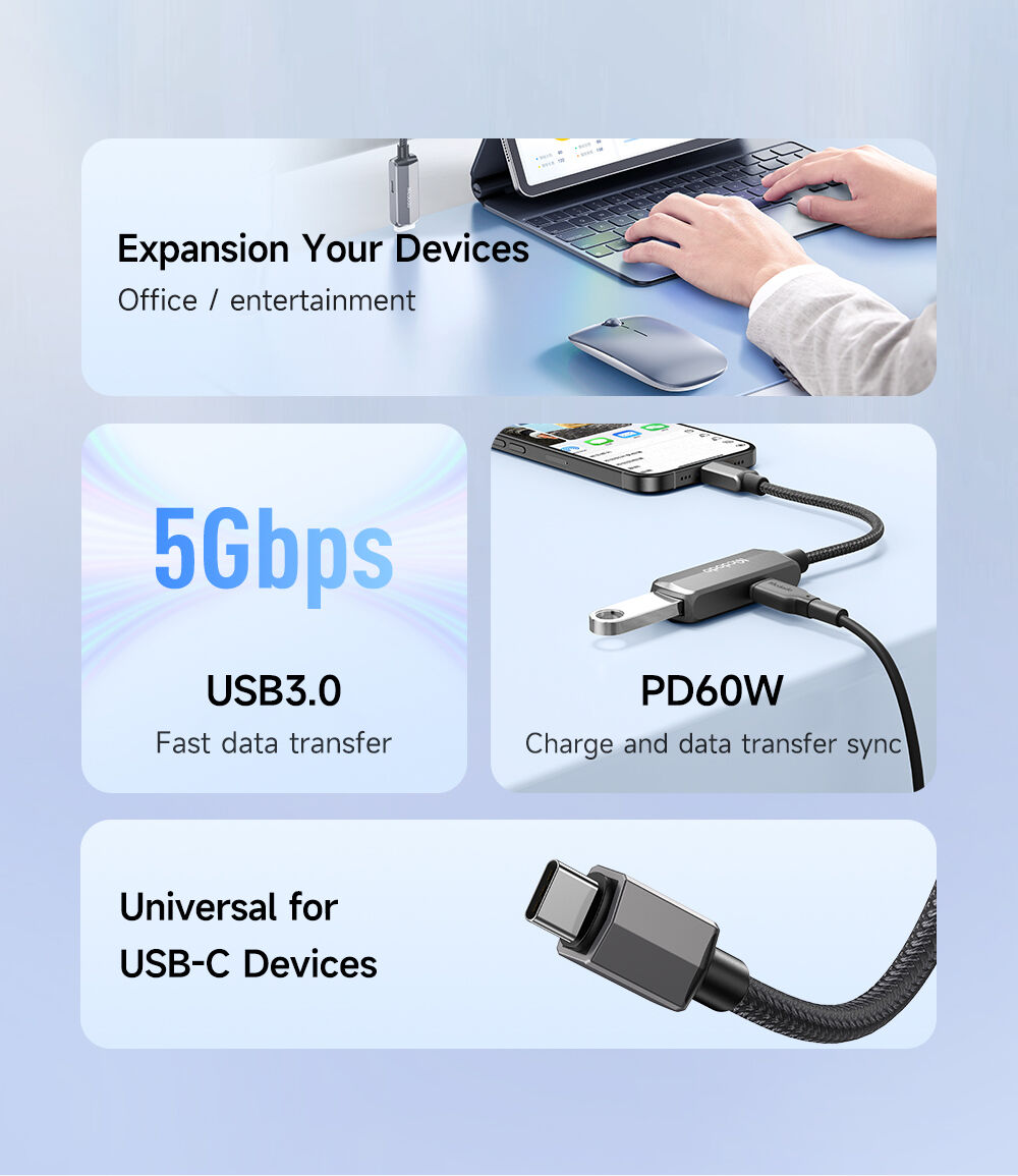 Buy Wholesale China Mcdodo 283 New Usb 3.0 Type C To Usb C + Usb Otg ...