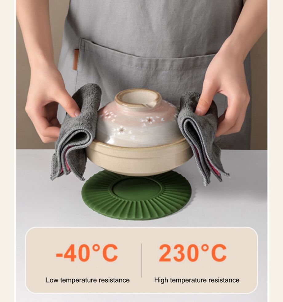 New Arrival Anti-slip, Anti-heat And Heat-resistant Silicone Round Heat ...