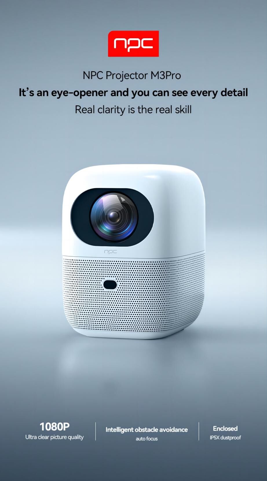 Npc New Private Model Popular Projector 4k Oem Auto Focus Home Theater ...