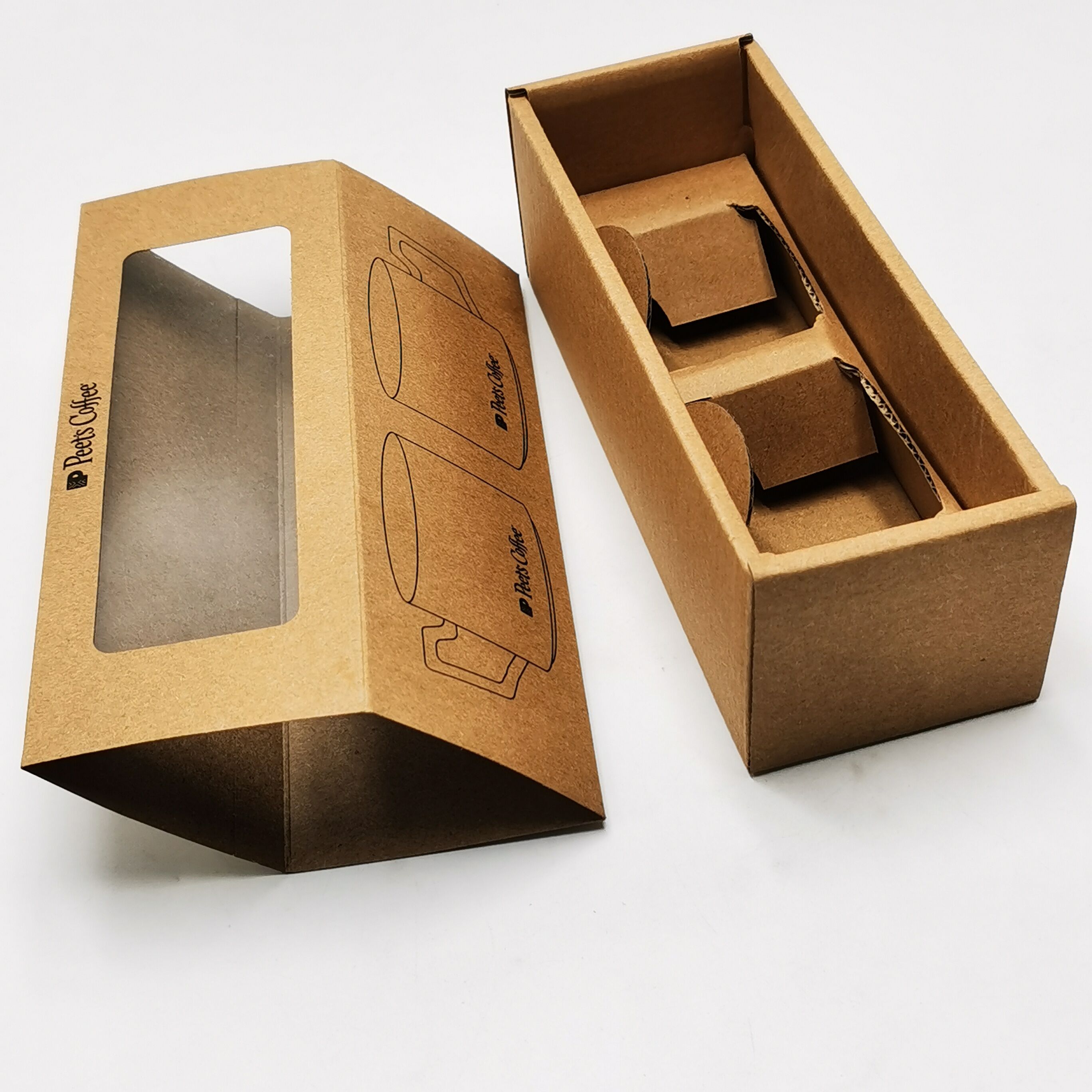 Buy Wholesale China Hot Sale Custom Kraft Design Mug Shipping Boxes Cup ...