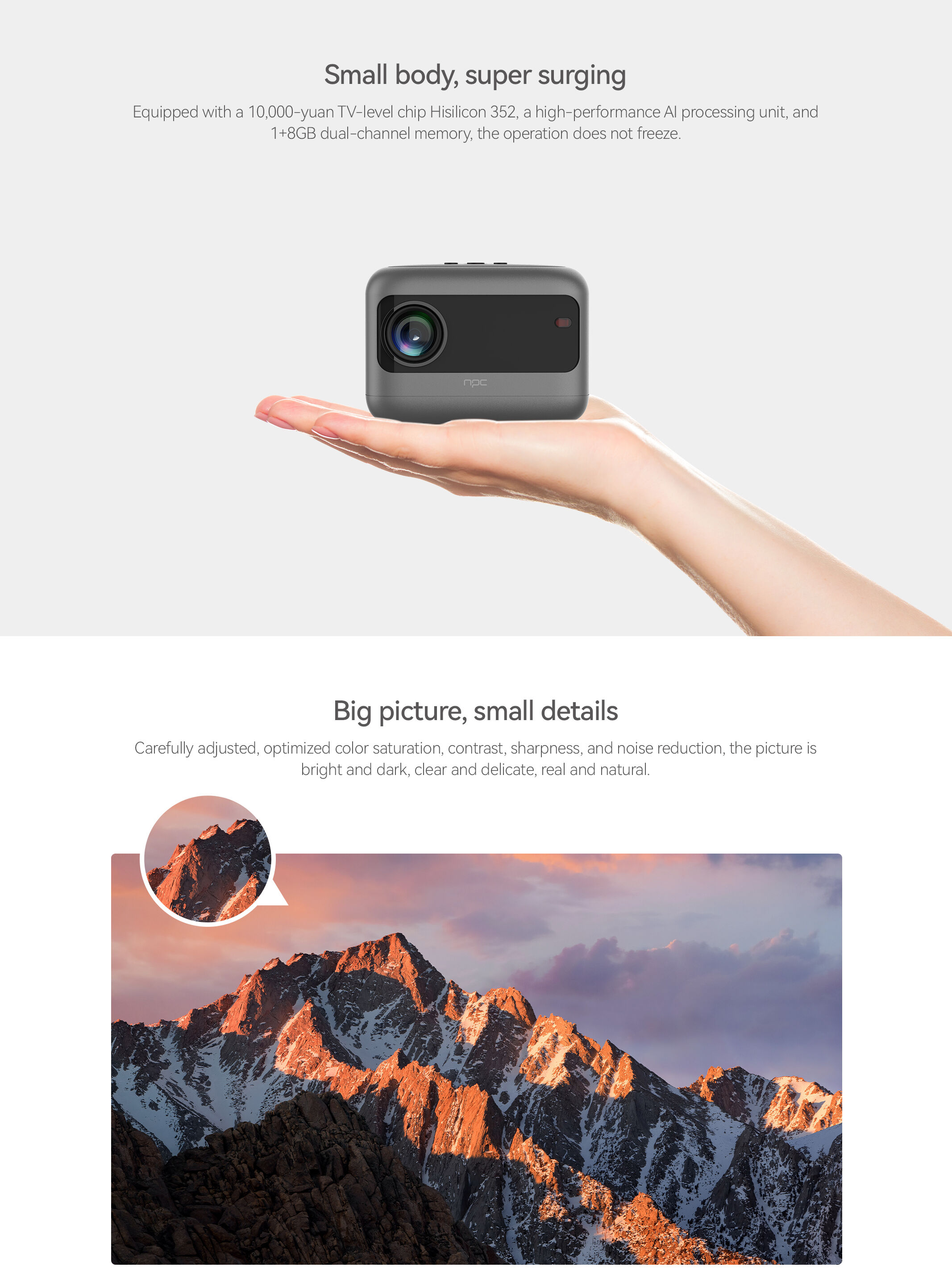 Npc New Arrival M2 Full Hd 1080p Mini Projector Portable Dlp Proyector ...