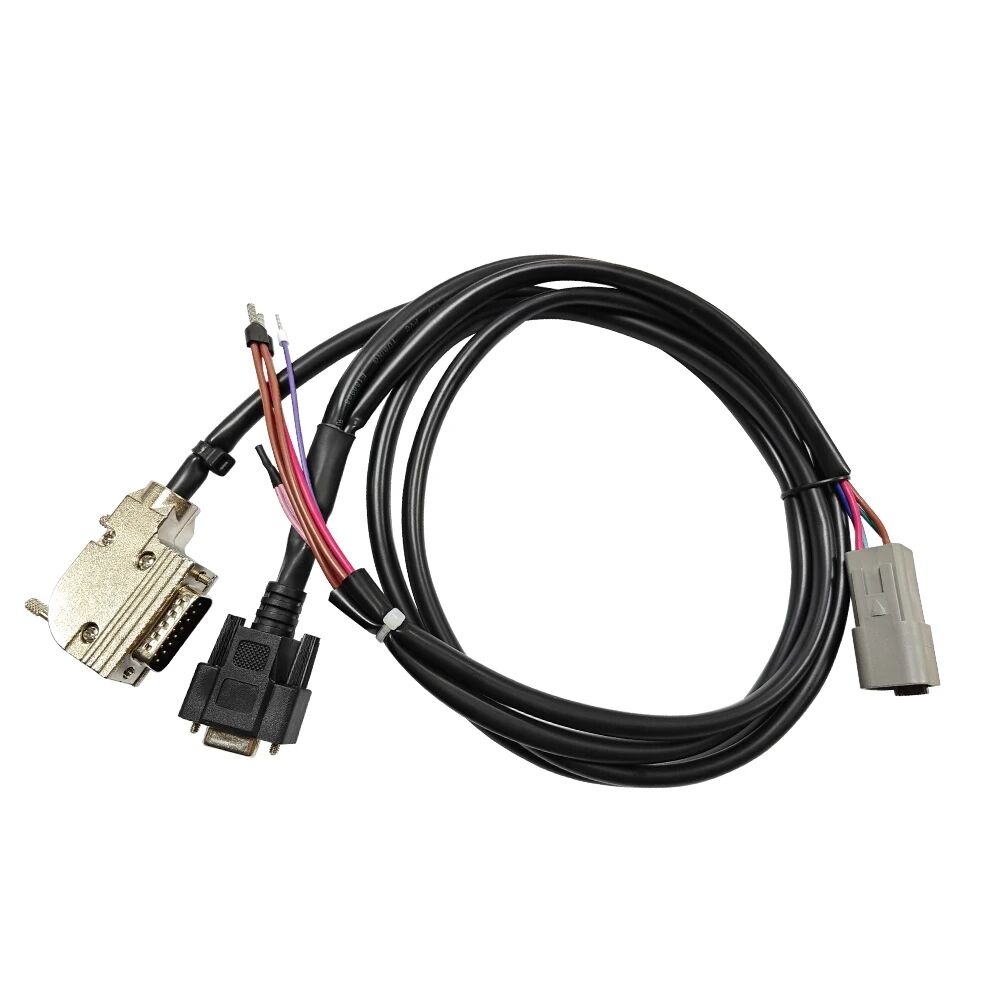 Custom Rs232 Db9 Db25 Connector Wire Harness Factory Dt04-6p Cable ...