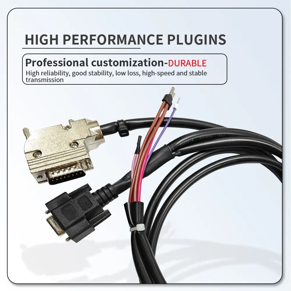 Custom Rs232 Db9 Db25 Connector Wire Harness Factory Dt04-6p Cable ...